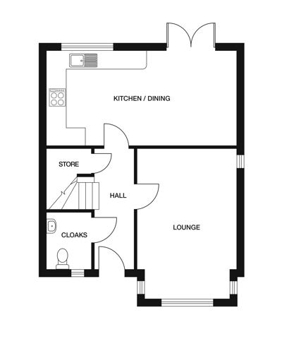 New Builds in Hull | Woodford Detached | Lovell Homes
